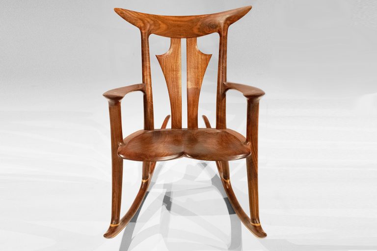 Walnut Rocker | By Western Hands