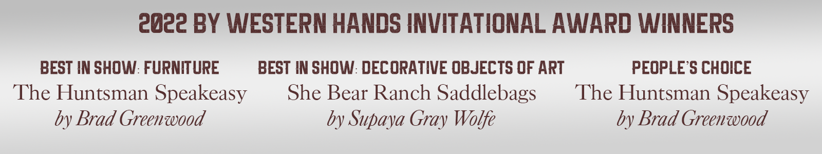 By Western Hands - Preserving the Legacy of Western Design